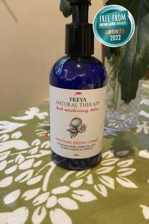 Uplifting Exotic Citrus Hand Lotion | Freya Natural Therapy | Freya ...