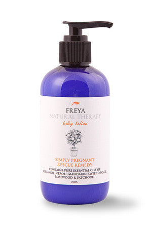 Simply Pregnant Body Lotion, Essential Oils | Freya Natural Therapy ...