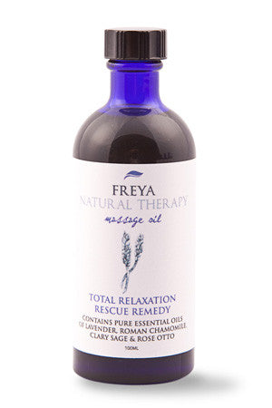 Total Relaxation Massage Oil, Essential Oils | Freya Natural Therapy ...